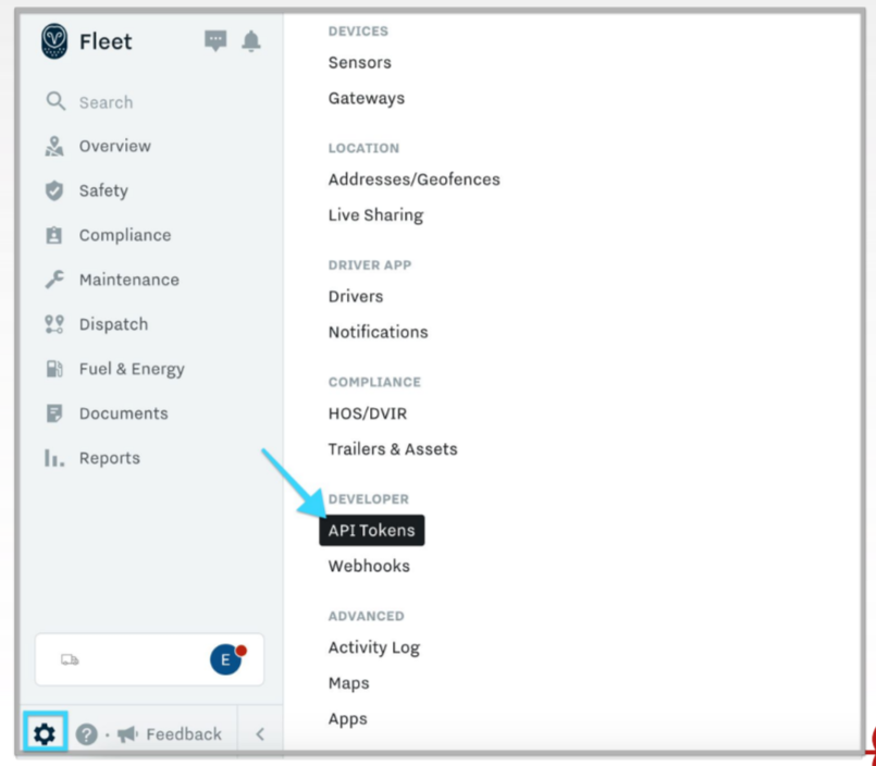 Requisitos para Integración vía Samsara – Fr8App